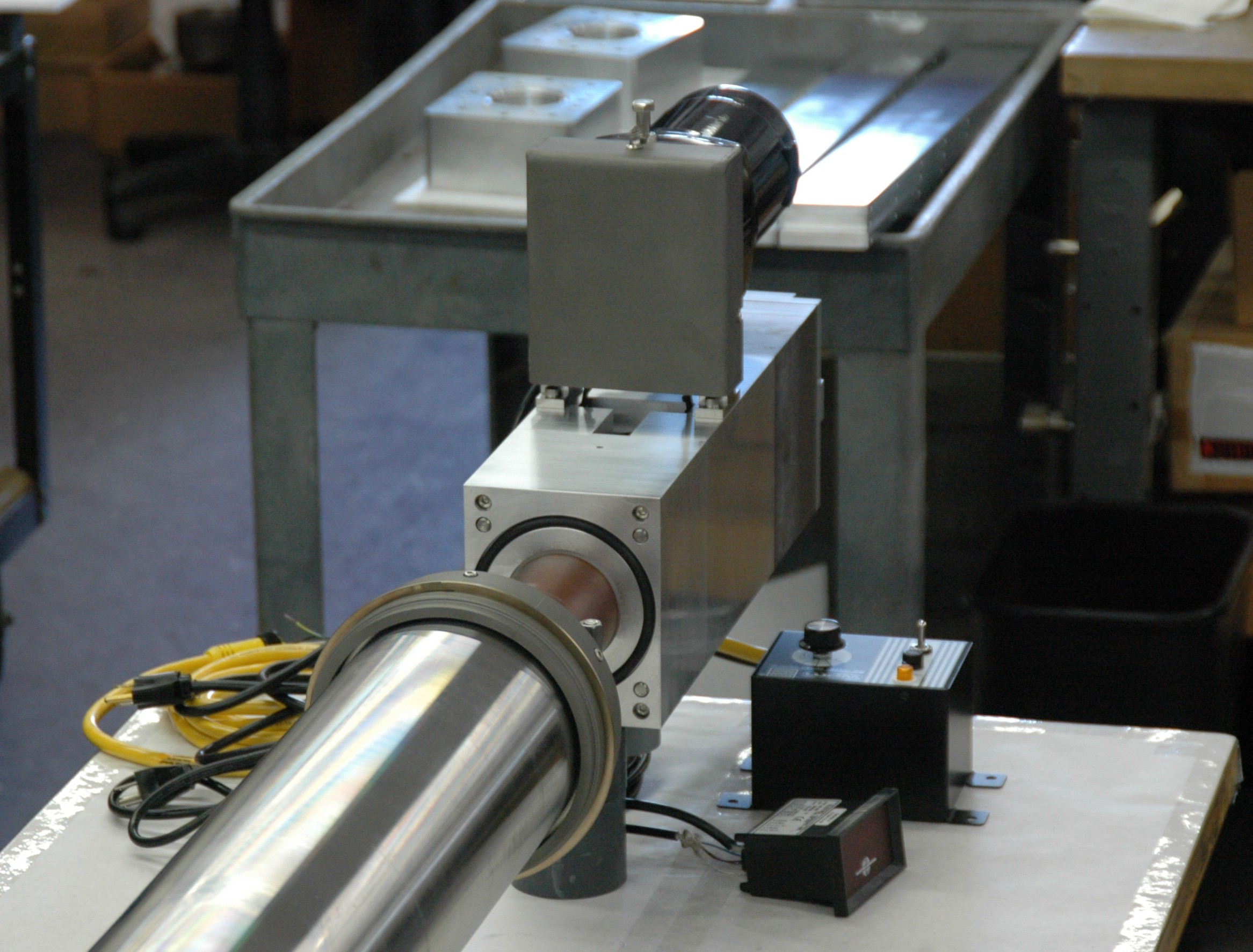 Cylindrical Side Mount Drive Flange | angstromsciences