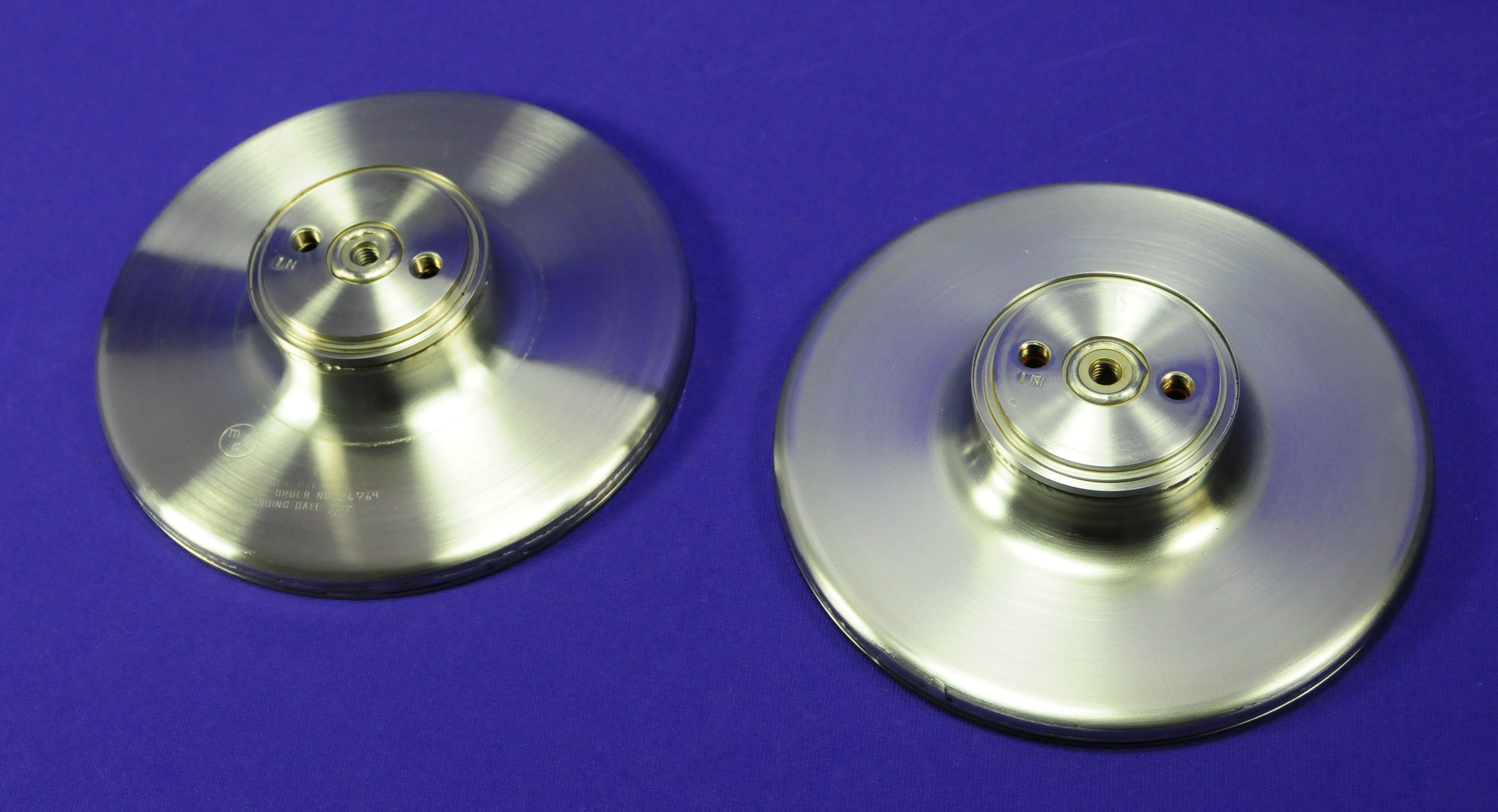 MRC 8 Inch OD Type A backing Plates | angstromsciences